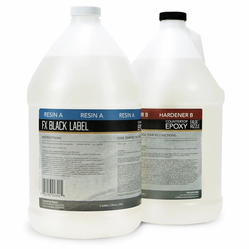 FX BLACK LABEL EPOXY RESIN 2 GALLON KIT