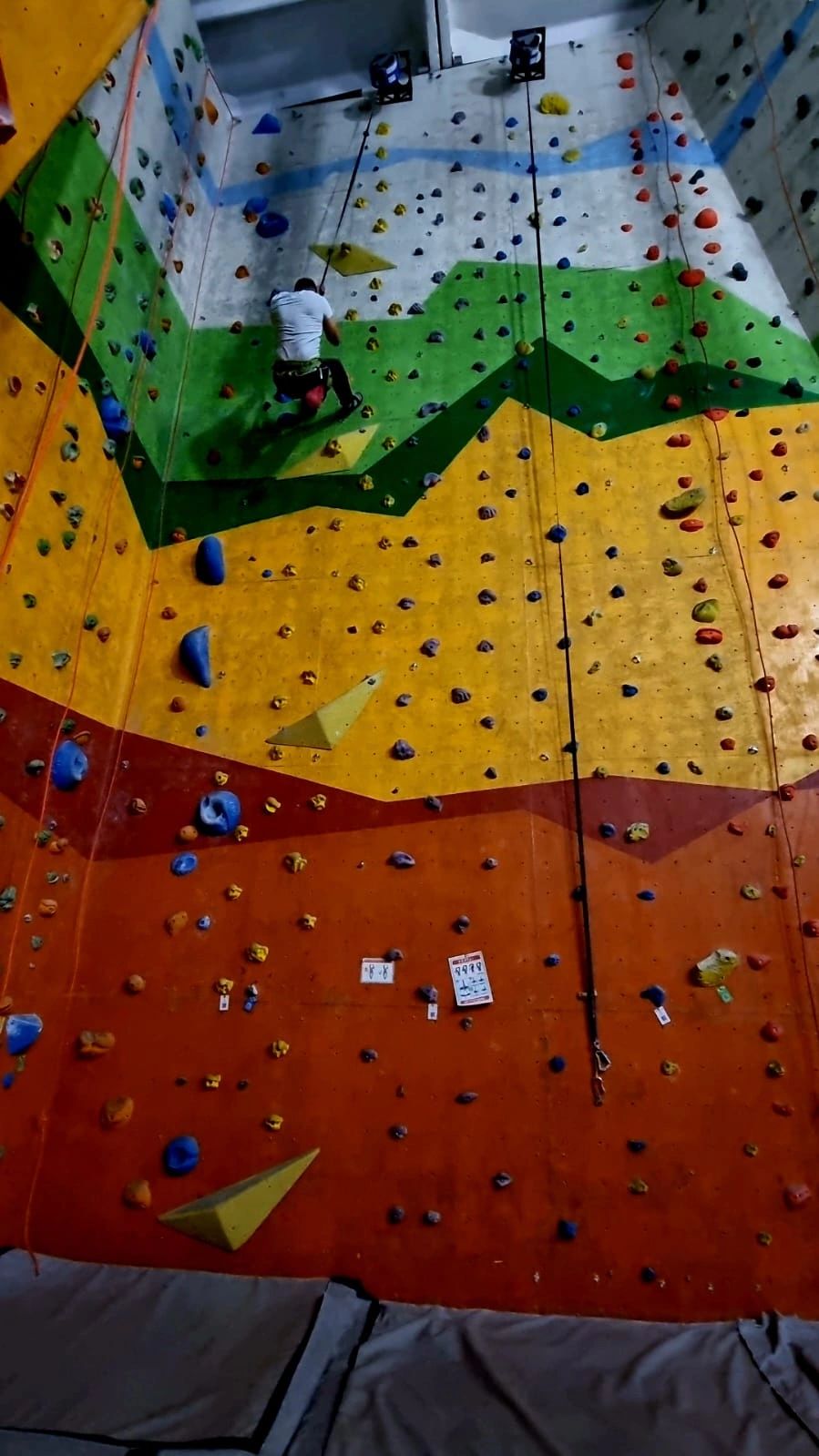 Vertical Playground: My First Experience at an Indoor Climbing Gy