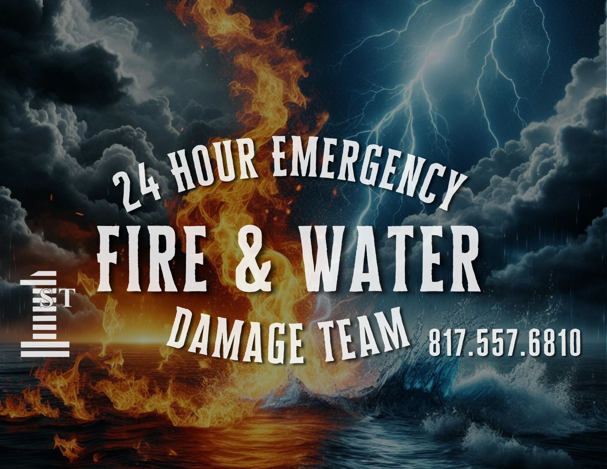 Fire and Water Restoration - First Restoration