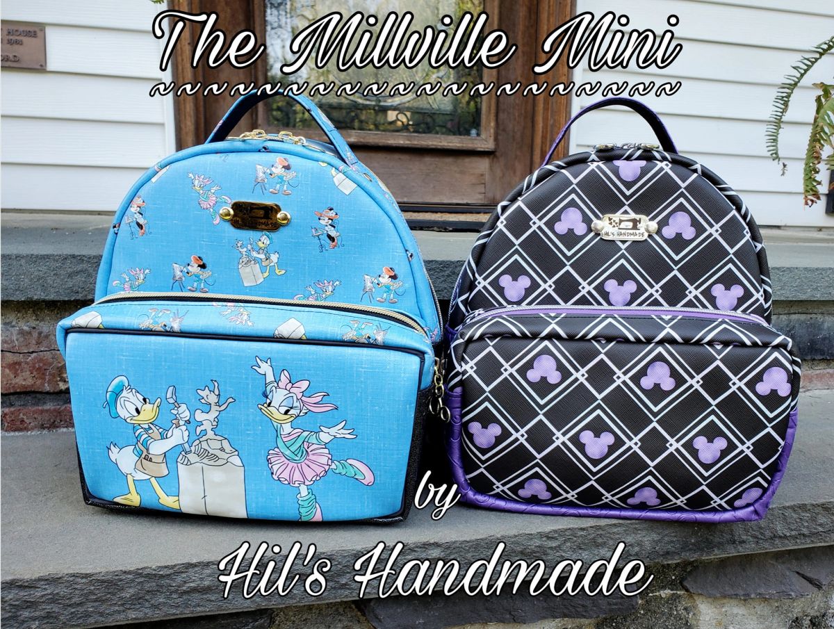 The Millville Mini Backpack PDF pattern