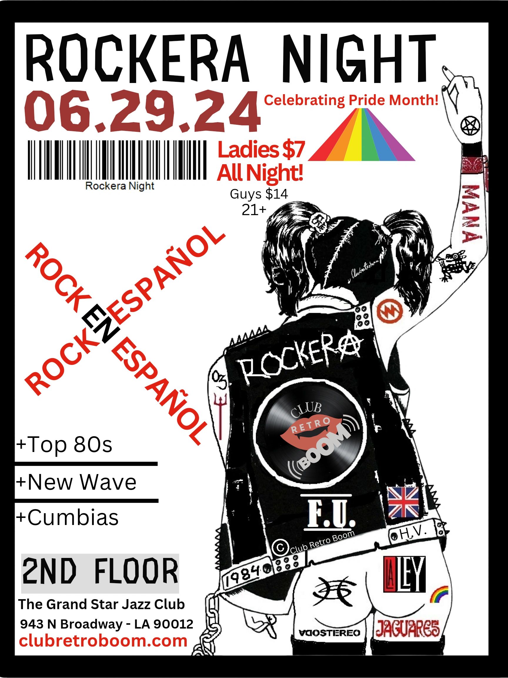 Club Retro Boom in Los Angeles, California