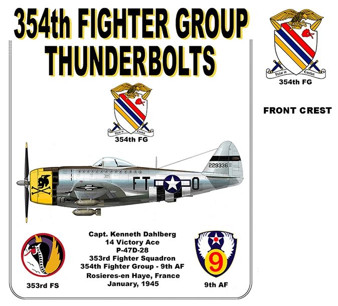 P-47 Thunderbolt - 354th Fighter Group