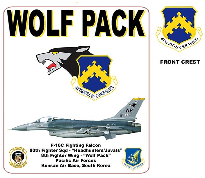 F-16C Wolfpack 8th Fighter Wing