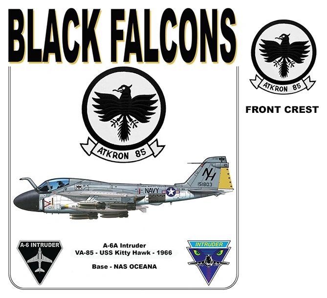 A-6 Intruder, VA-85 Black Falcons