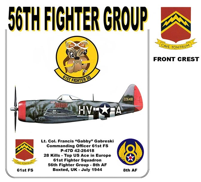 P-47 Thunderbolt, 56th Fighter Group