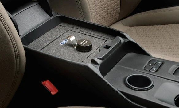 Ranger 2024-2025 Console Vault® In-Vehicle Safe for use with Captain's ...