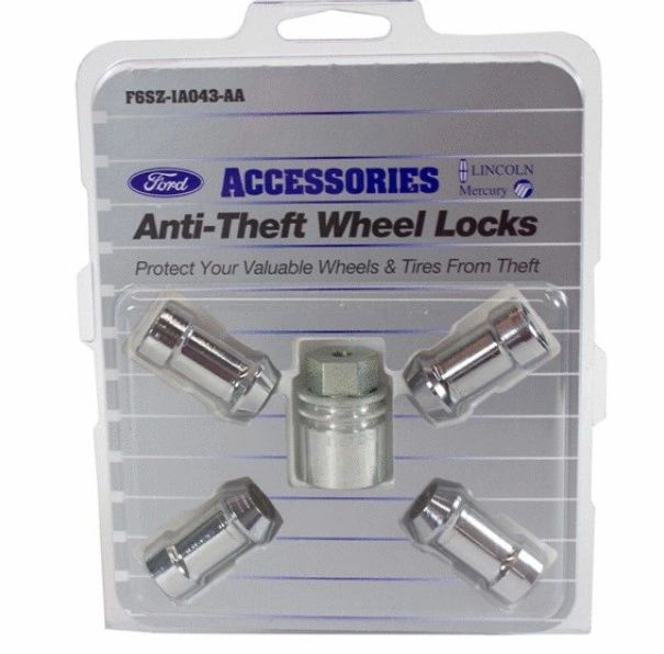 2019 - 2024 Ford Ranger OEM Ford Wheel Lock Kit