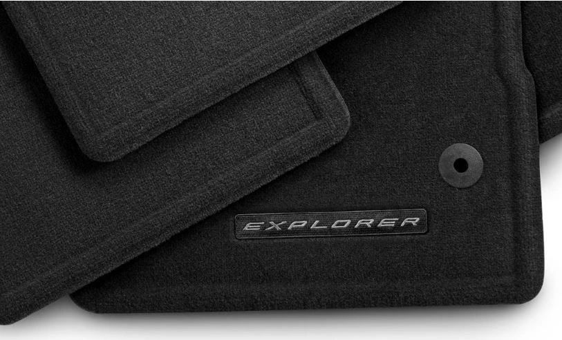 EXPLORER 2020-2025 BLACK 4PC CARPET FLOOR MAT SET