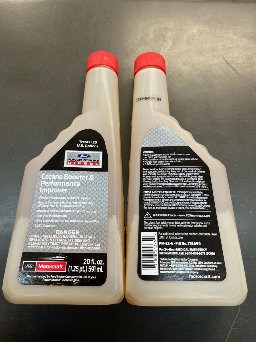Ford Genuine Fluid PM-22-A ULSD Compliant Cetane Booster and ...