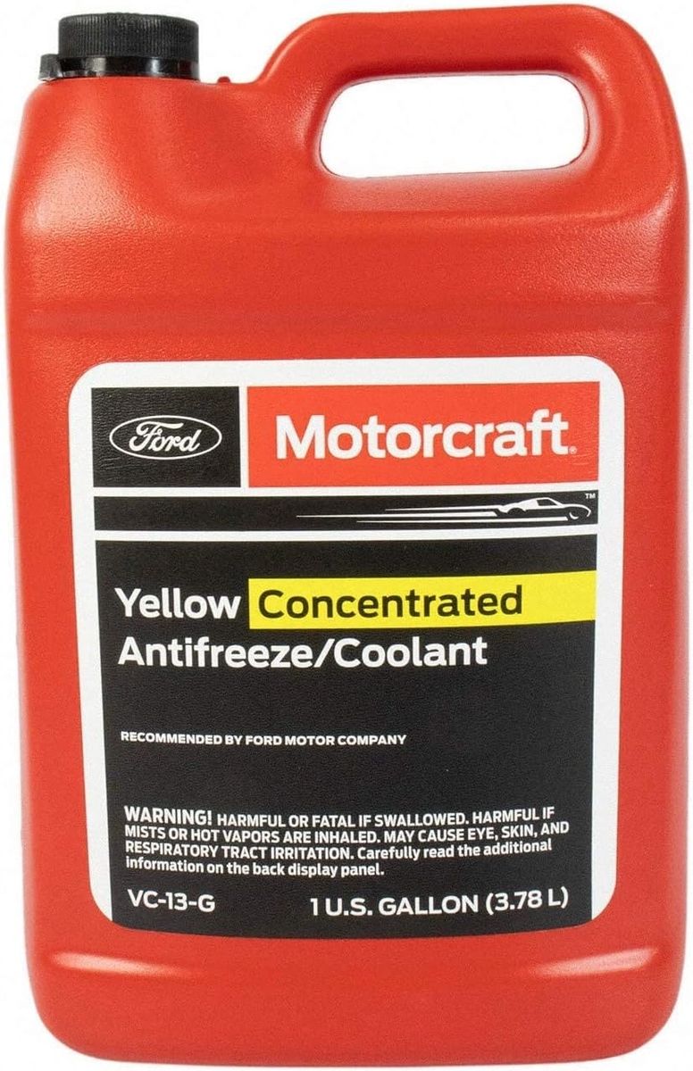 Ford Genuine Ford Fluid VC-13-G Yellow Concentrated Antifreeze/Coolant ...