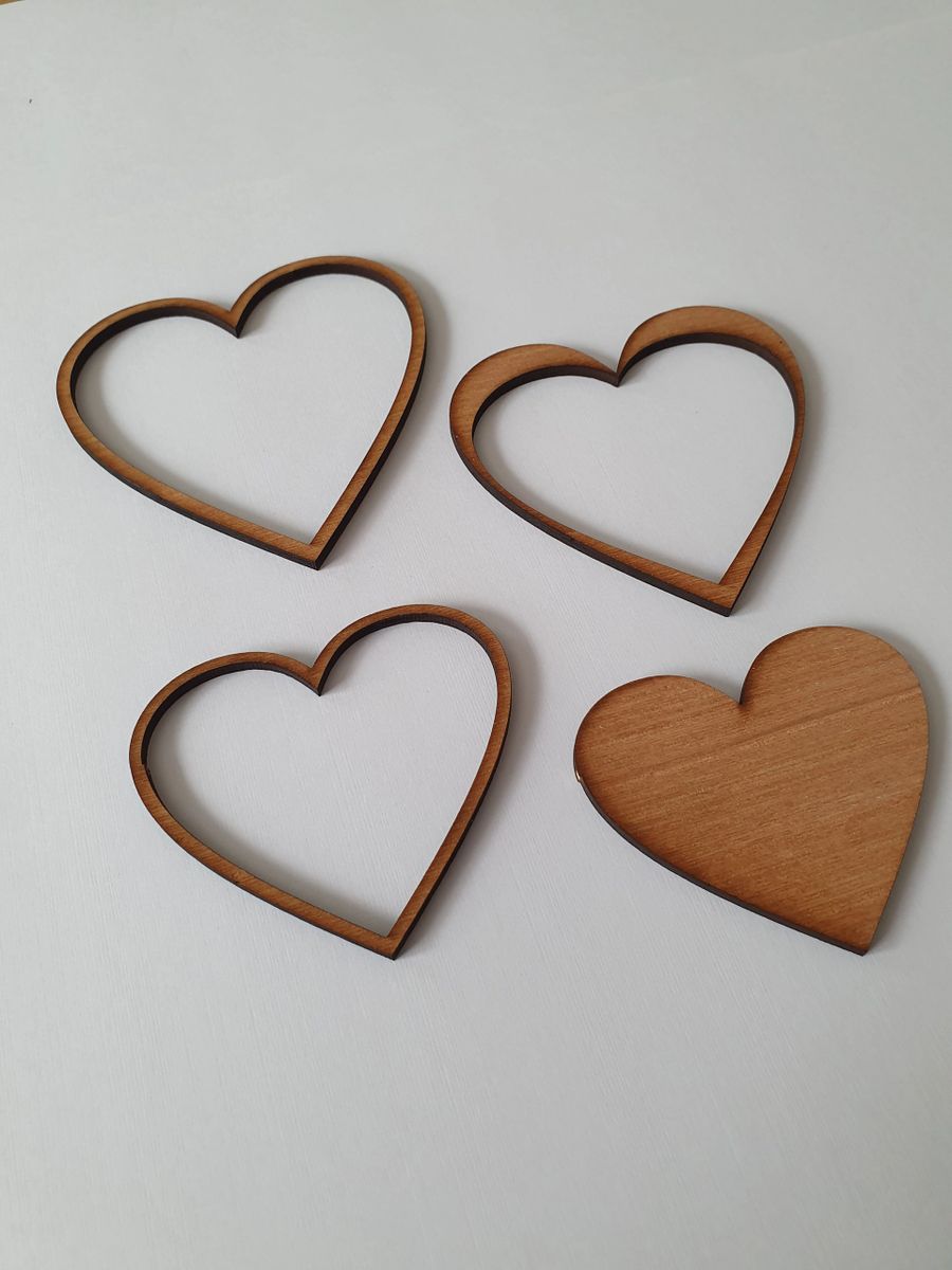 Wooden and Acrylic Outlines