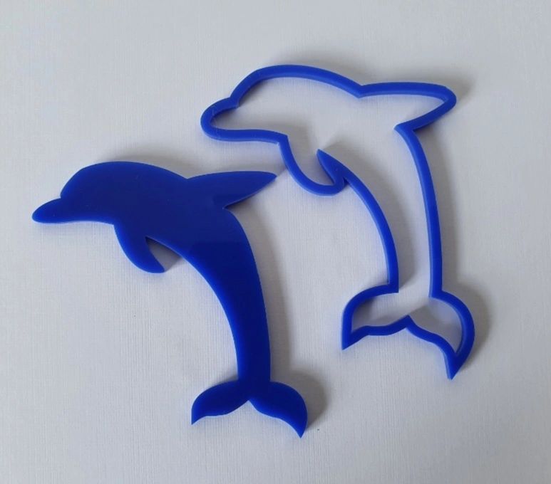 6 piece Acrylic Dolphin set