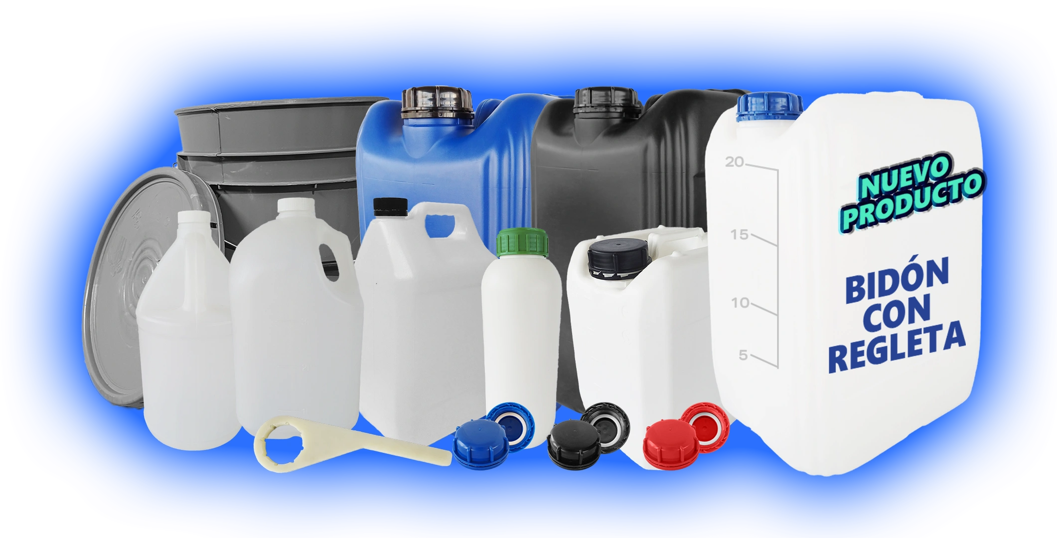 ENVASES Y BIDONES SAS DE CV - Bidones 20 Litros, Porrones 20 Litros