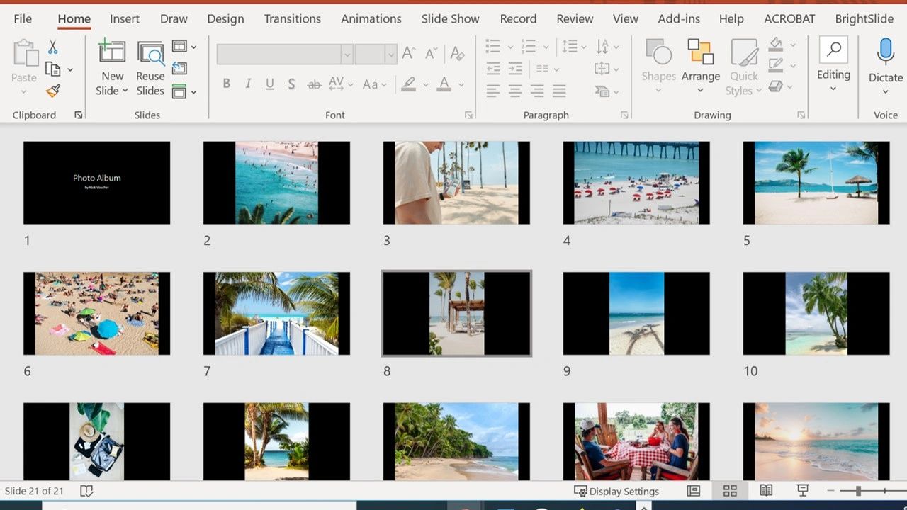 Photo Slideshows in PowerPoint The Easy Way!
