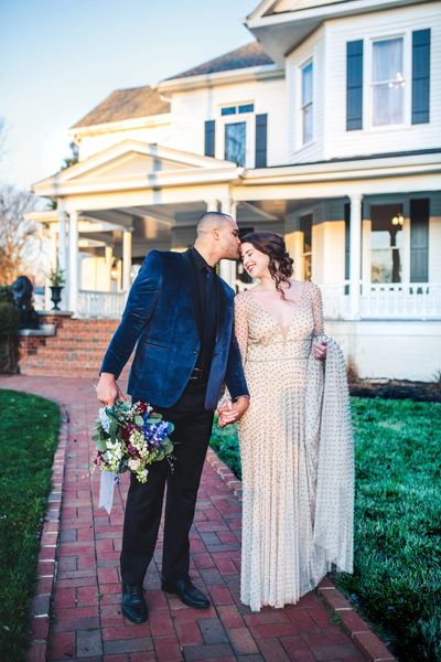 Caroline + Cory | A Book Lover's Dream Wedding