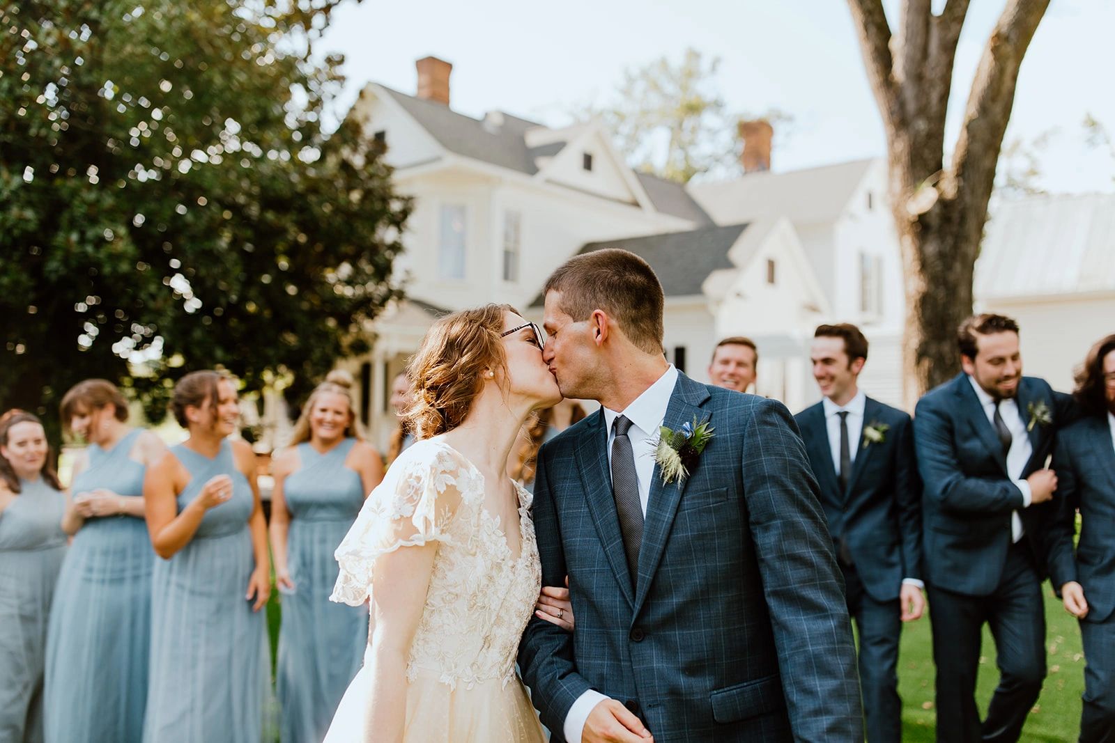 Caroline + Cory | A Book Lover's Dream Wedding