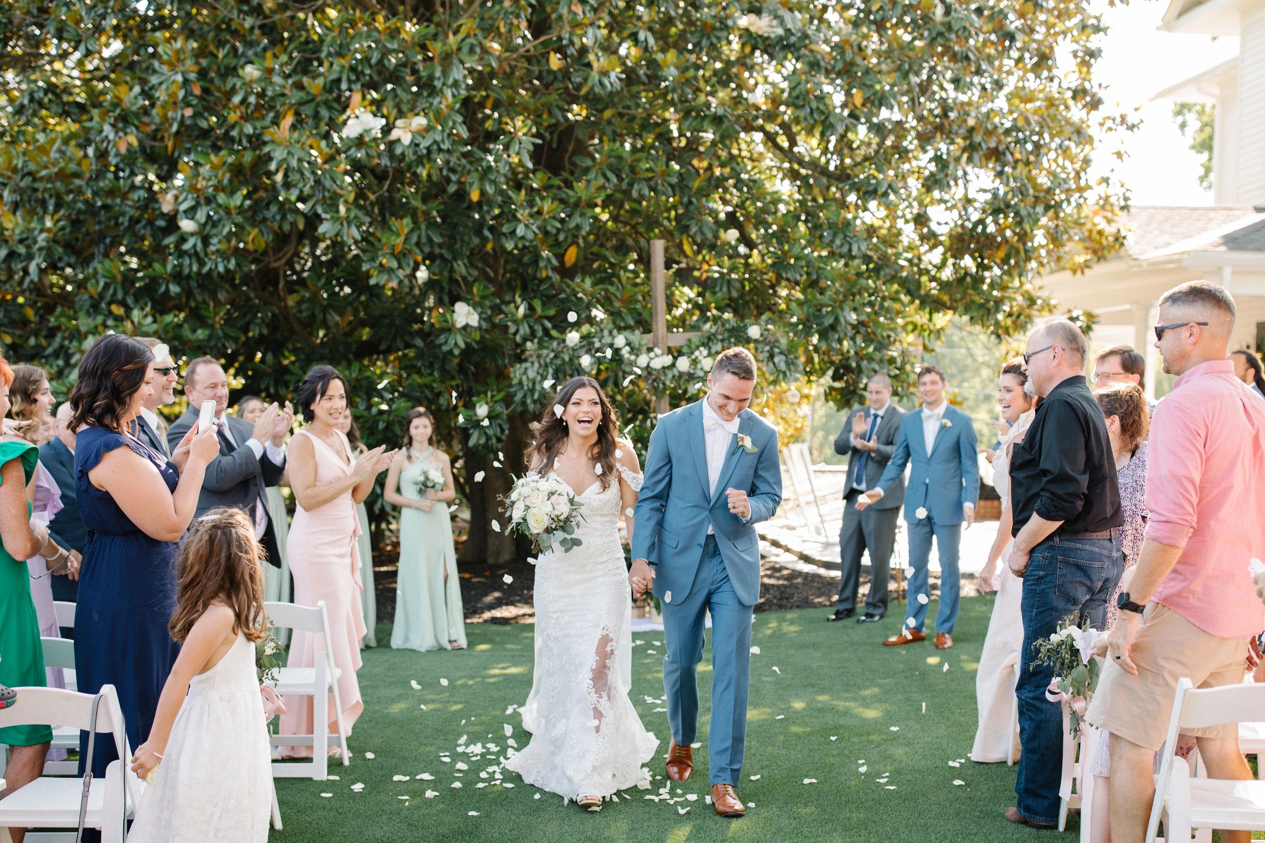 Sage & Blue Spring Wedding | Peyton + Zach