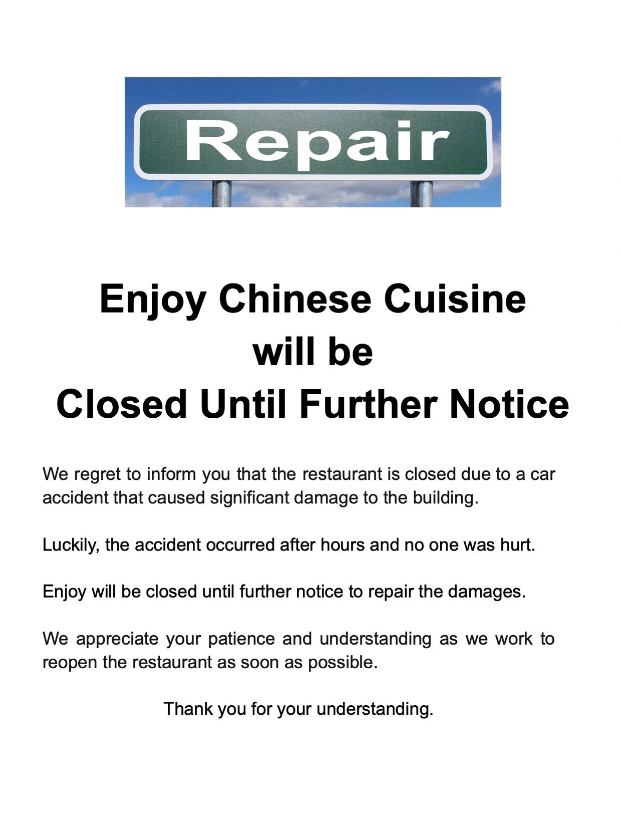 Enjoy Chinese Cuisine