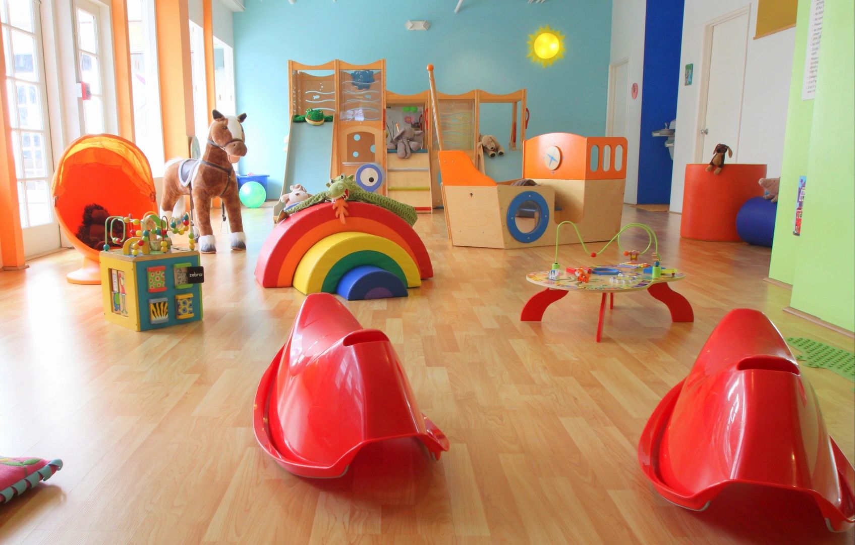 Indoor Playground for Mommy and Me Classes and Birthday Parties