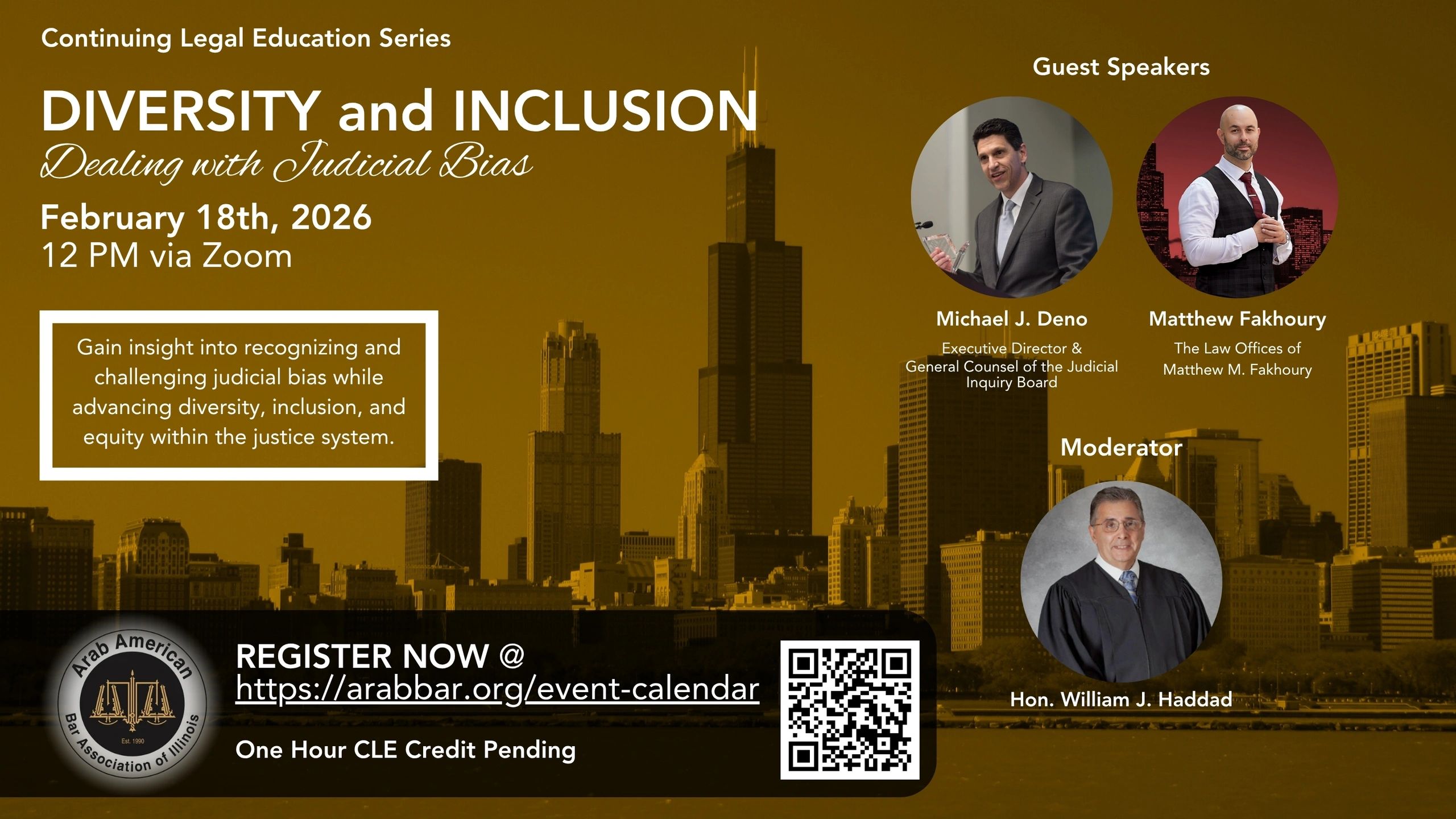 Dealing with Judicial Bias: AABAR's Diversity and Inclusion CLE
