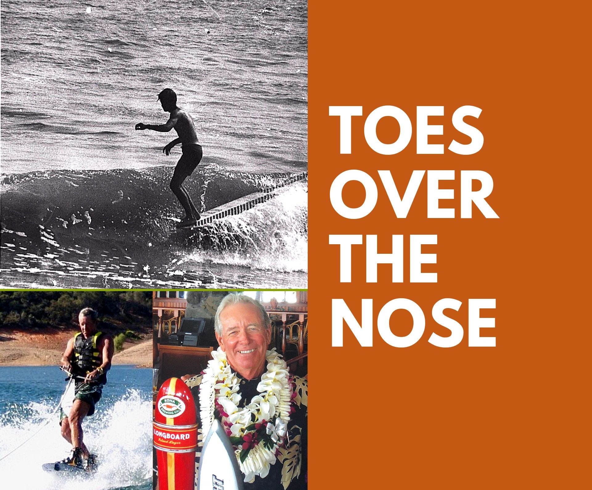 Local PDR surfer, Terry Scott helped coin the name "Toes" Beach