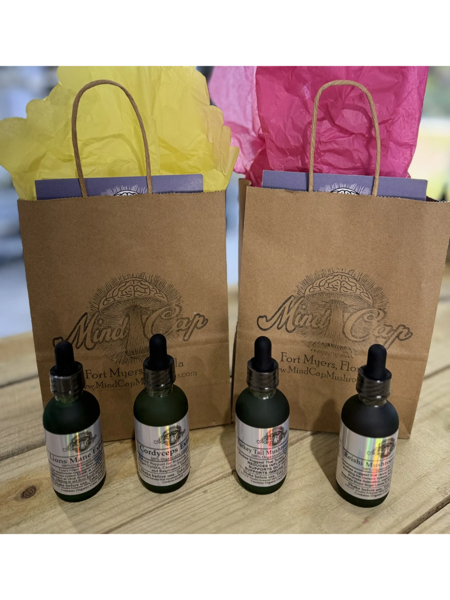 MindCap Mushroom Extracts 4-Pack special