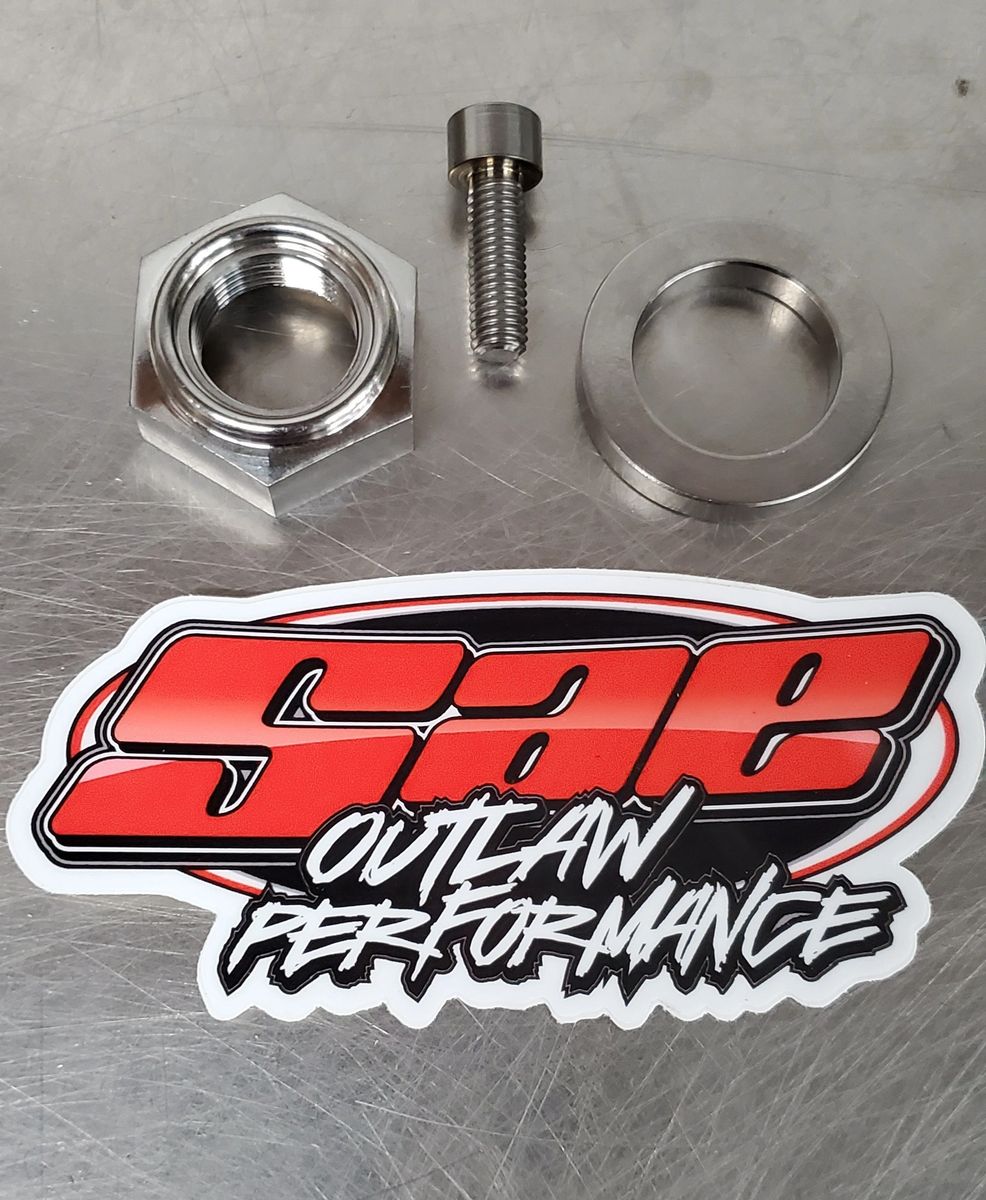 Titanium Counter Shaft Hardware kit Gen 2/3 Busa