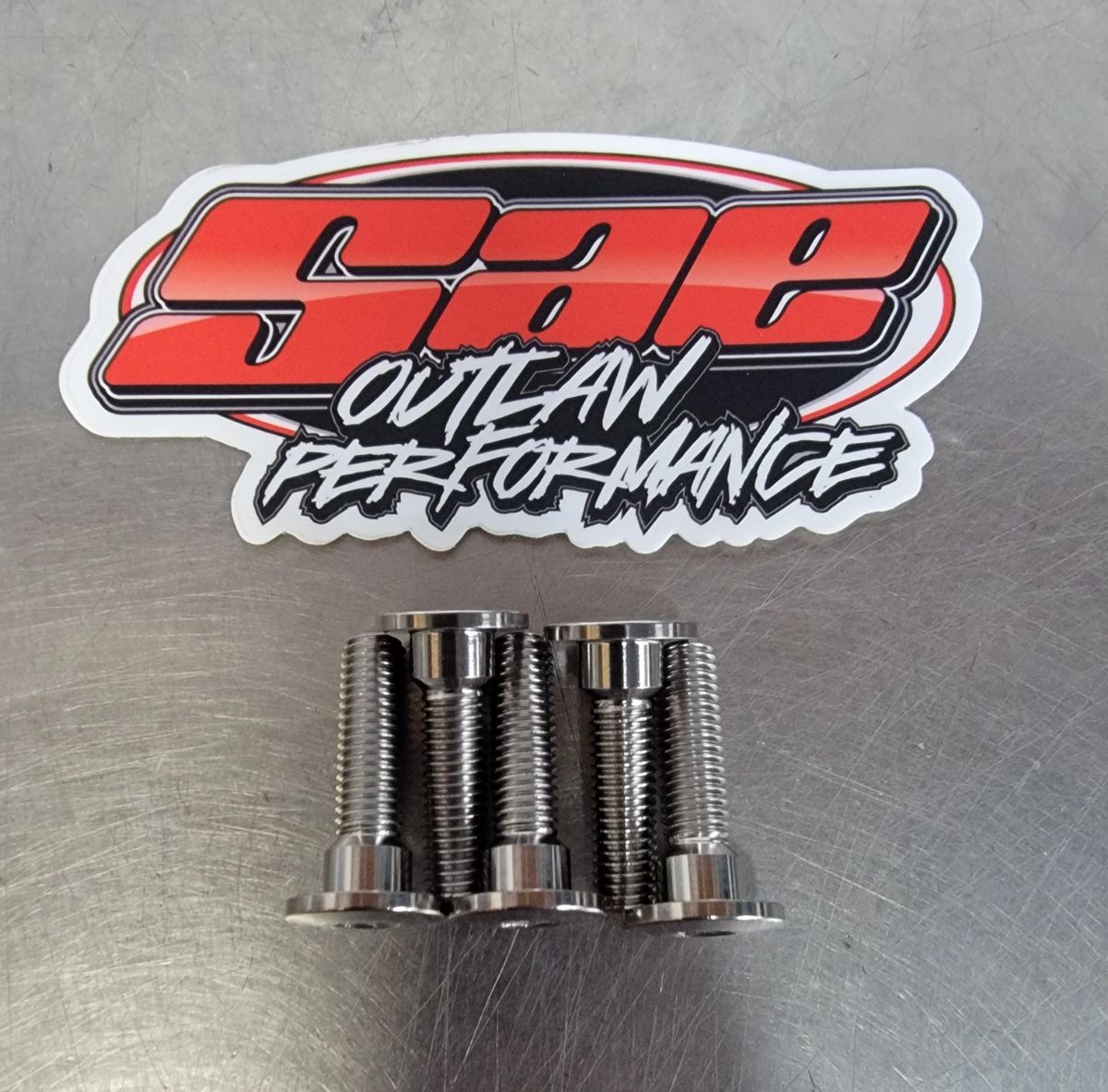 ZX14 and ZX14R Titanium Front Rotor Bolts