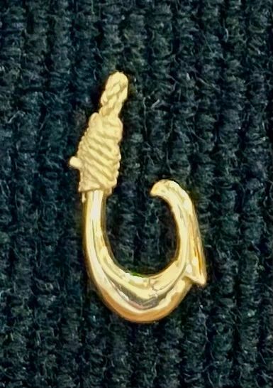 Mini Island Fish Hook Pendant