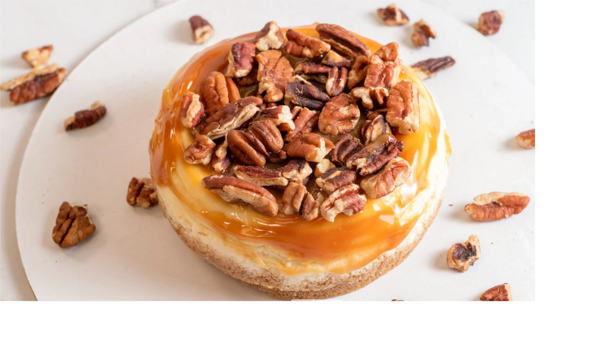 Caramel Pecan Cheesecake