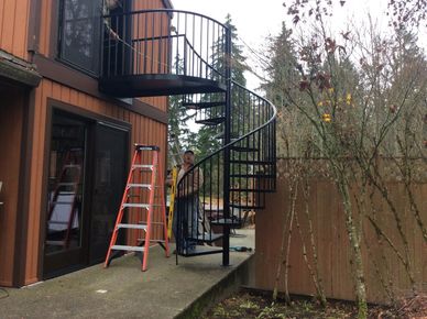 Acme Metal Designs - Spiral Stairs - Seattle, Washington | Acme Metal ...