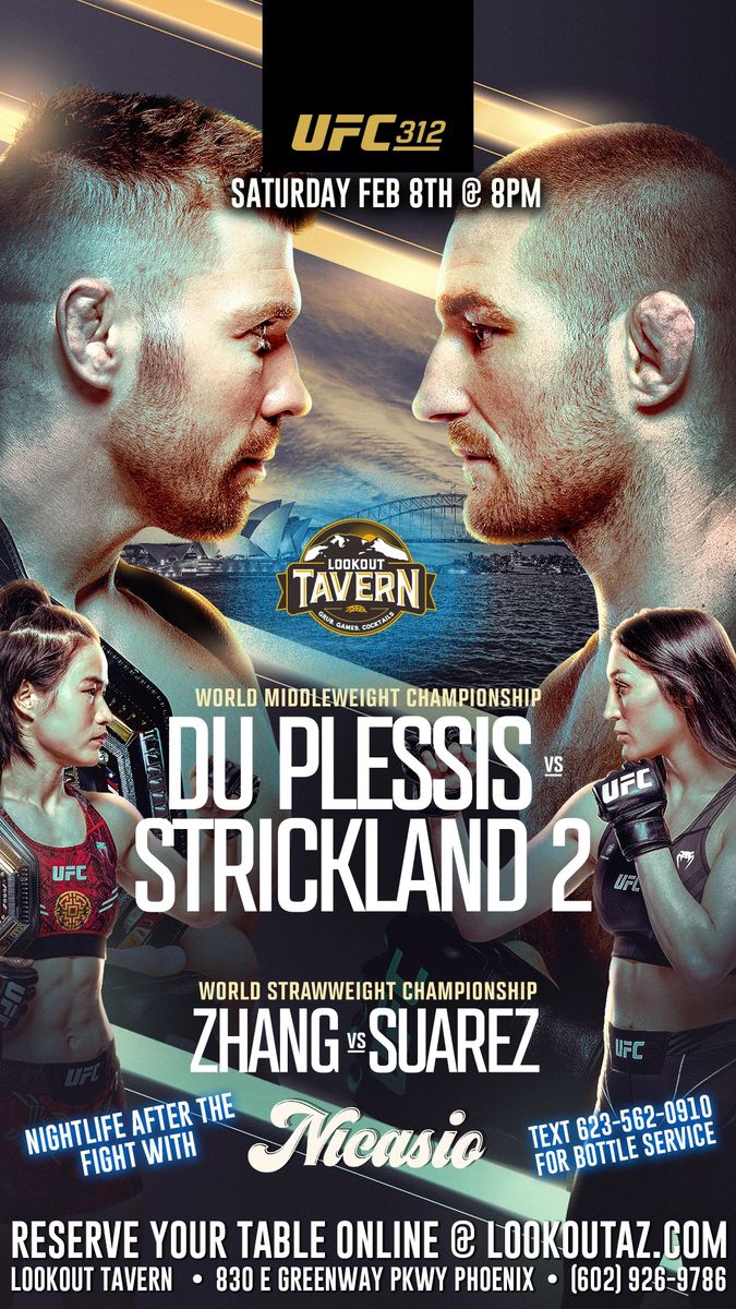 PATIO TABLE - UFC 312