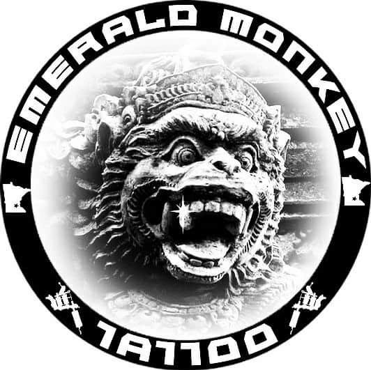Emerald Monkey Tattoo