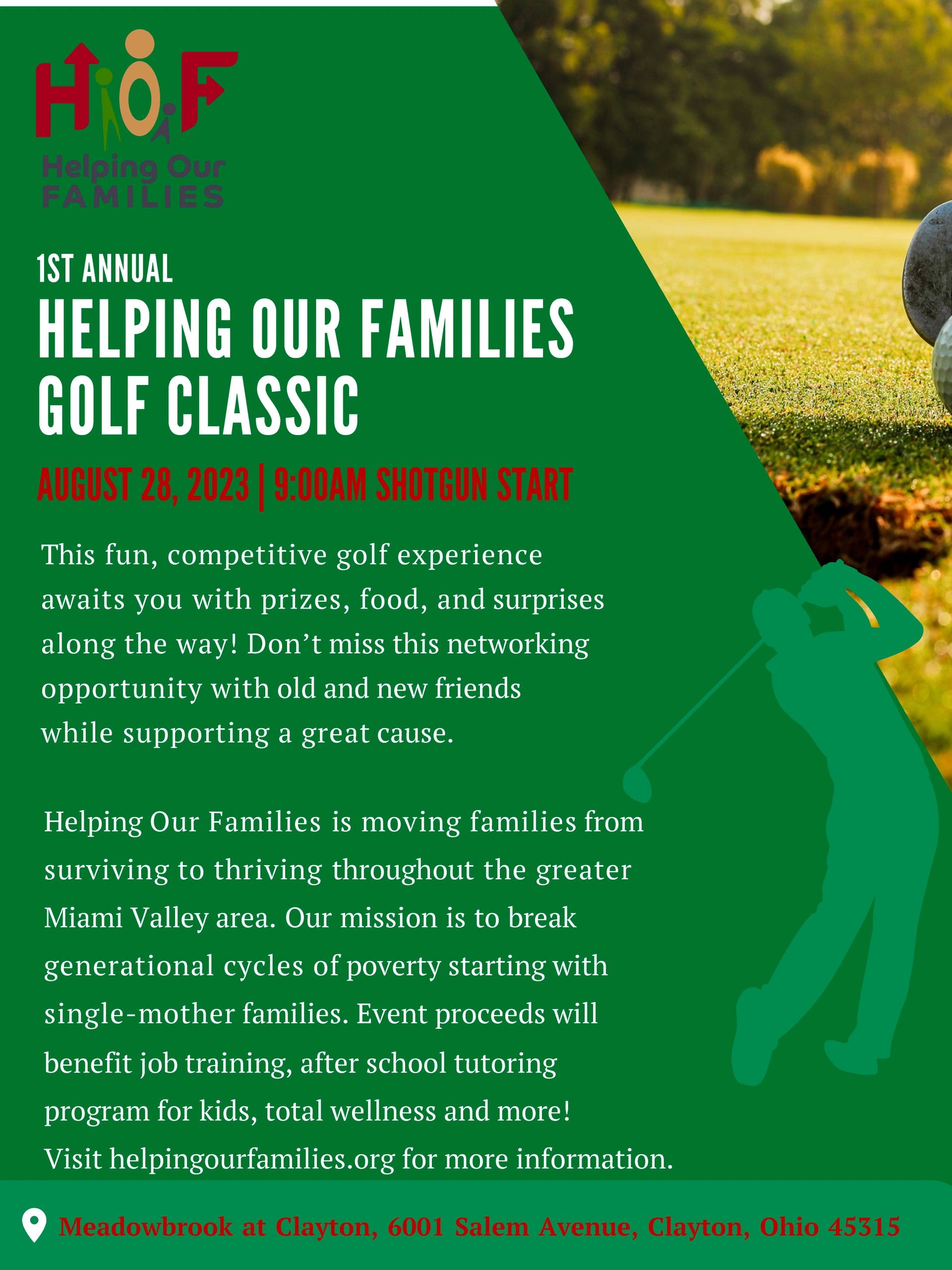 GOLF CLASSIC FLYER
