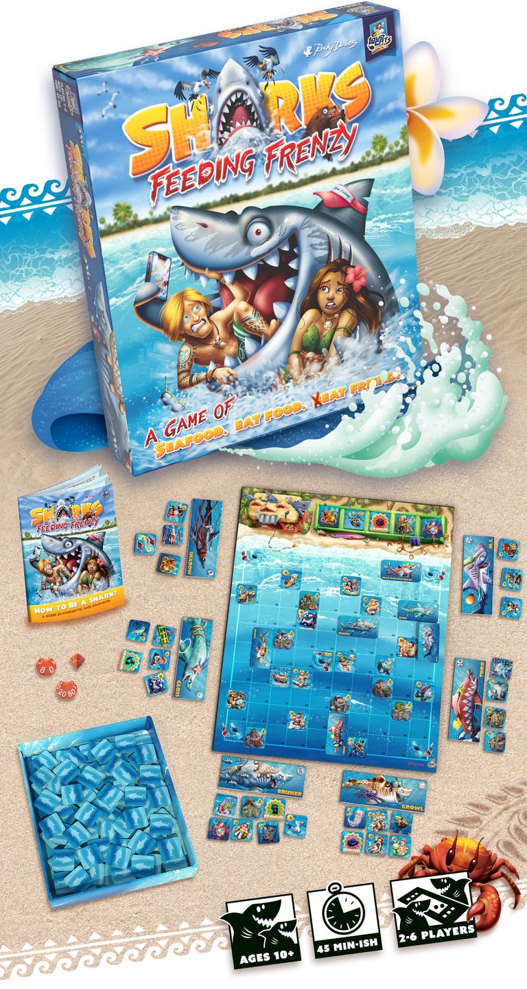 Sharks Feeding Frenzy! Play as the sharks! Eat new and exciting people ...