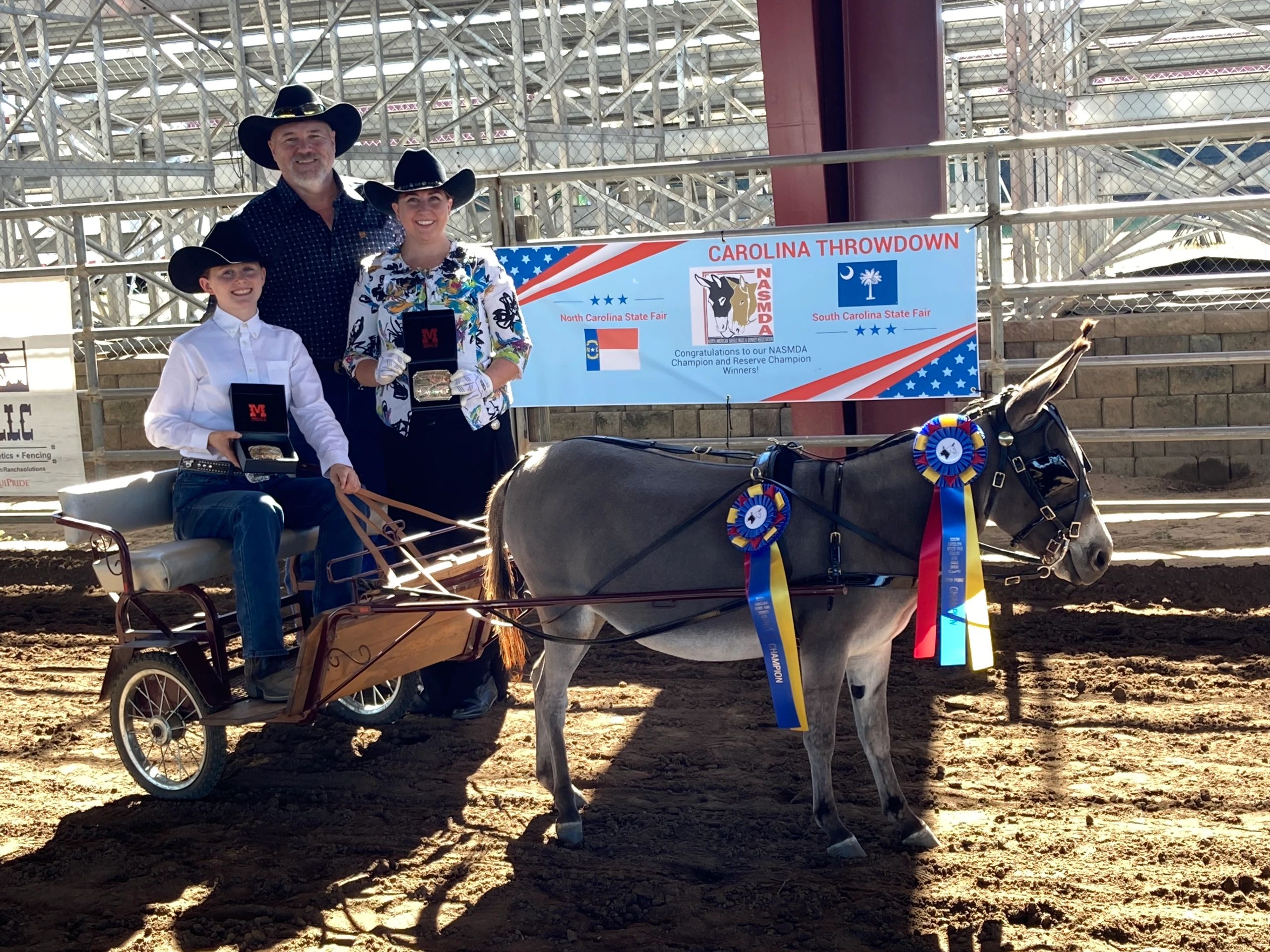 SCStateFairDonkeyMuleShow