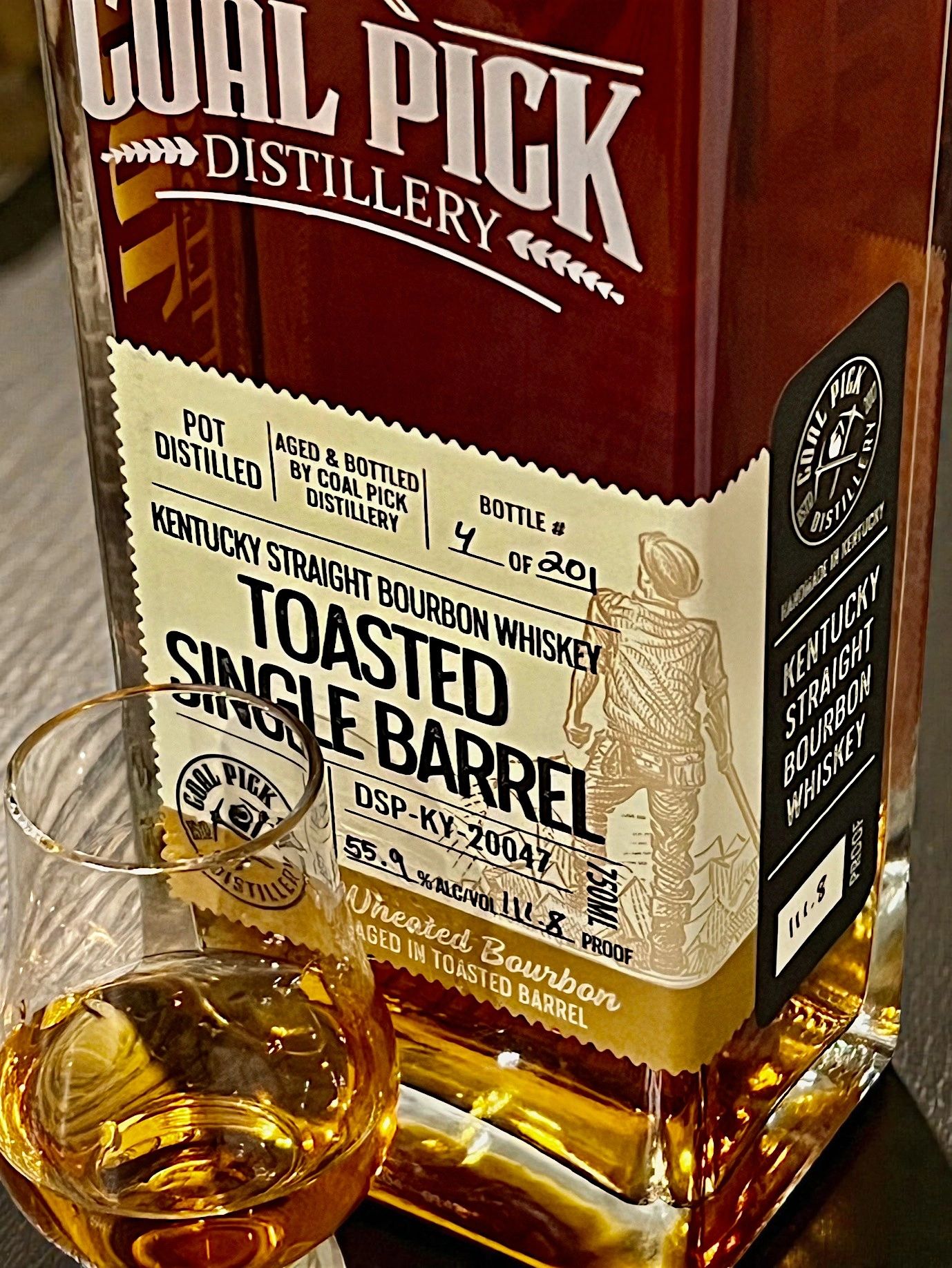 Bourbon Tasting - Coal Pick Toasted Single Barrel Proof