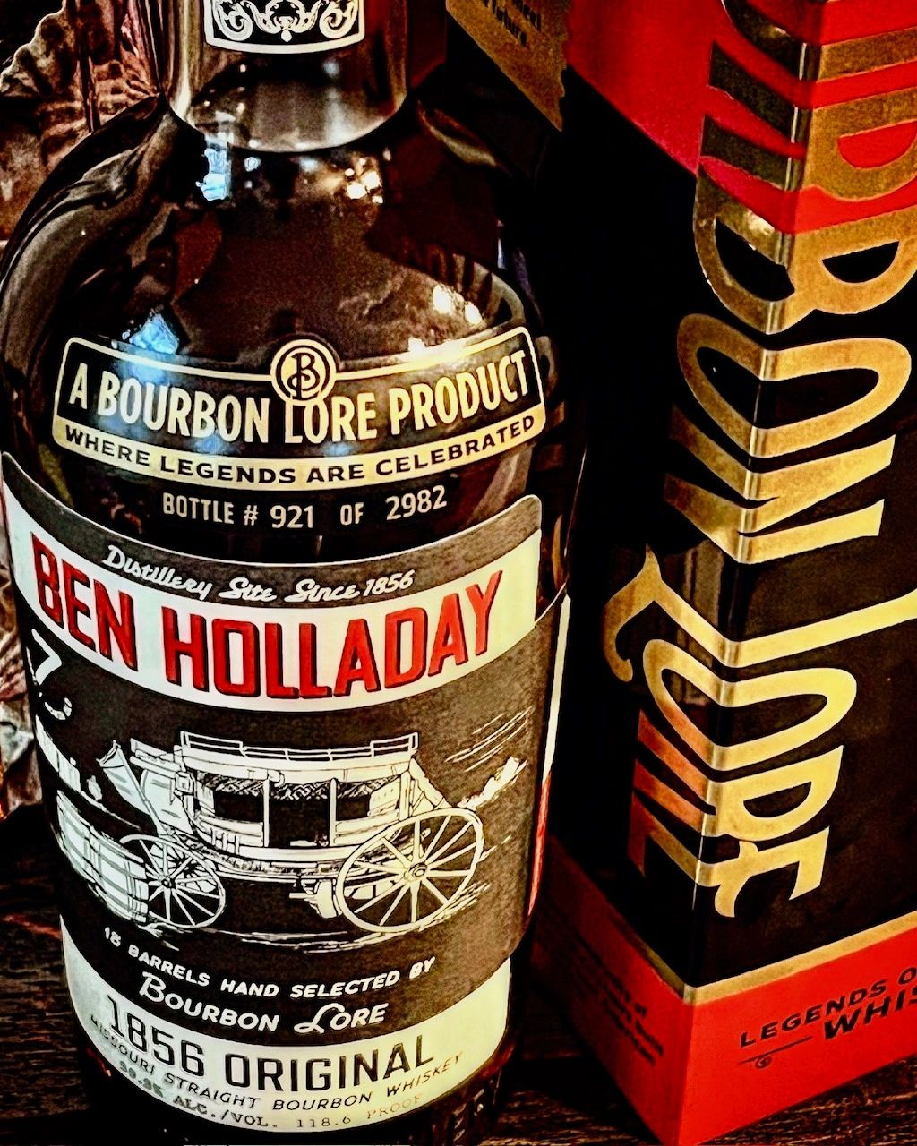 Throwback Thursday - Bourbon Lore's Ben Holladay 18-Barrel Blend