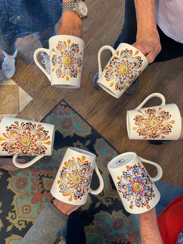 Mandala Stone Painting Classes | Joanne's Garden Whimsy