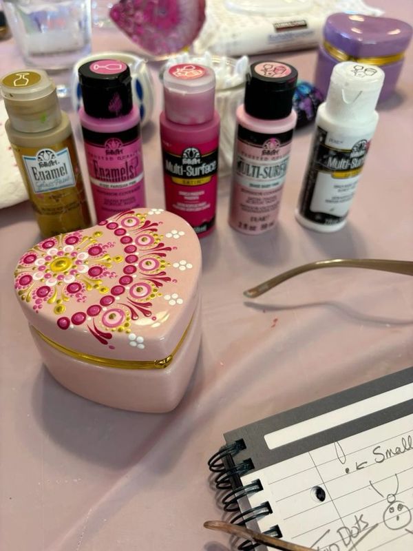 Mandala Stone Painting Classes | Joanne's Garden Whimsy