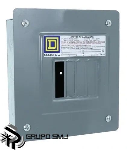 CENTRO DE CARGA QOD4F 4 POLOS 50 A SQUARE D