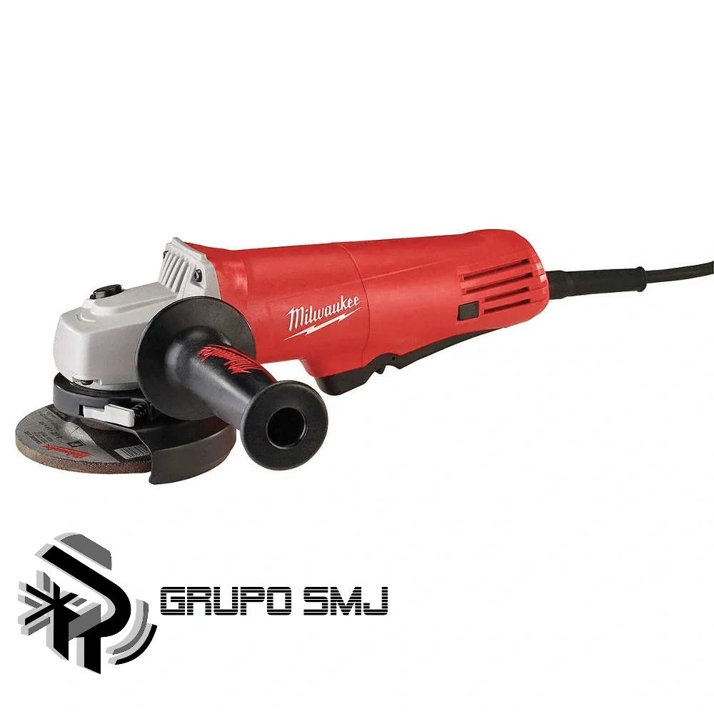 MINI-ESMERILADORA ANGULAR ALAMBRICA 4 1/2" 7 AMP. MILWAUKEE