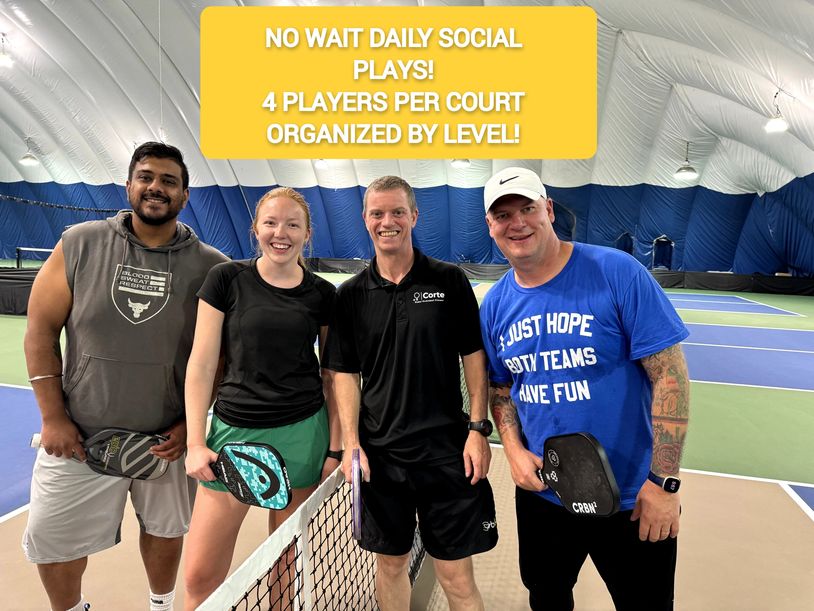Pickleball, Indoor Pickleball, Pickleball Indoor Courts - Corte KW ...