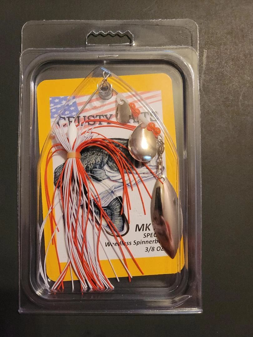 3 blade special weed less spinner bait