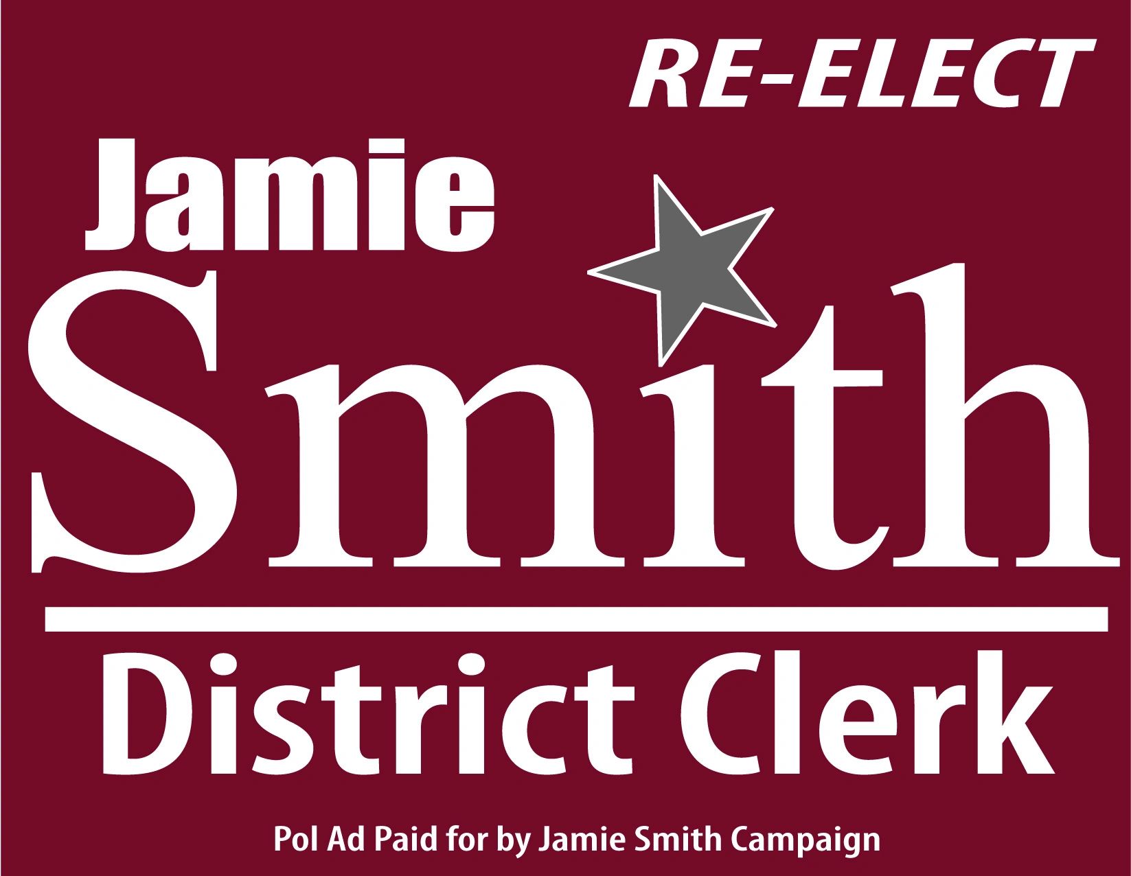 Jamie Smith Campaign @ District Clerk Jamie Smith