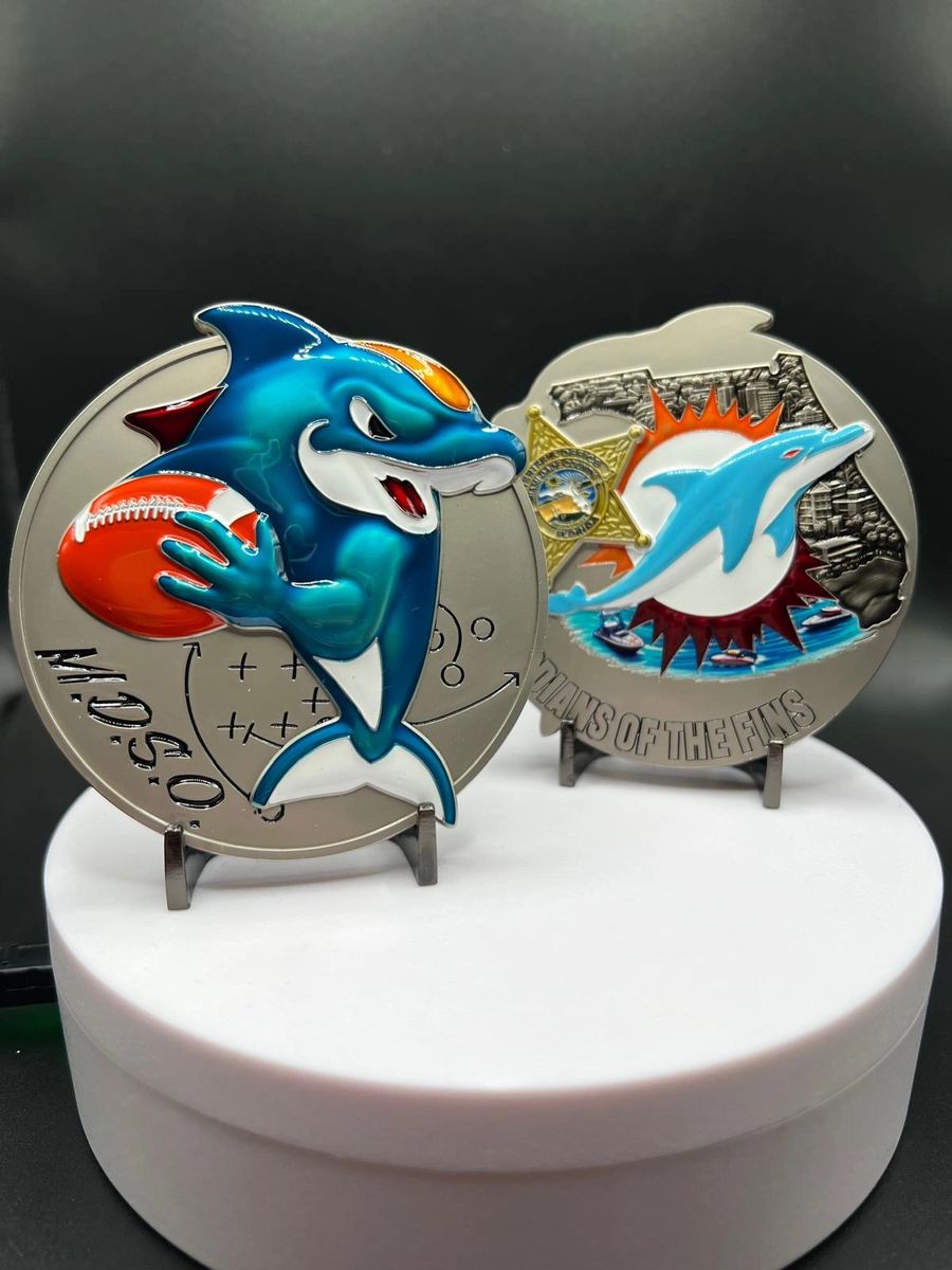 Miami-Dade Sheriff's Office (Dolphins) Challenge Coin