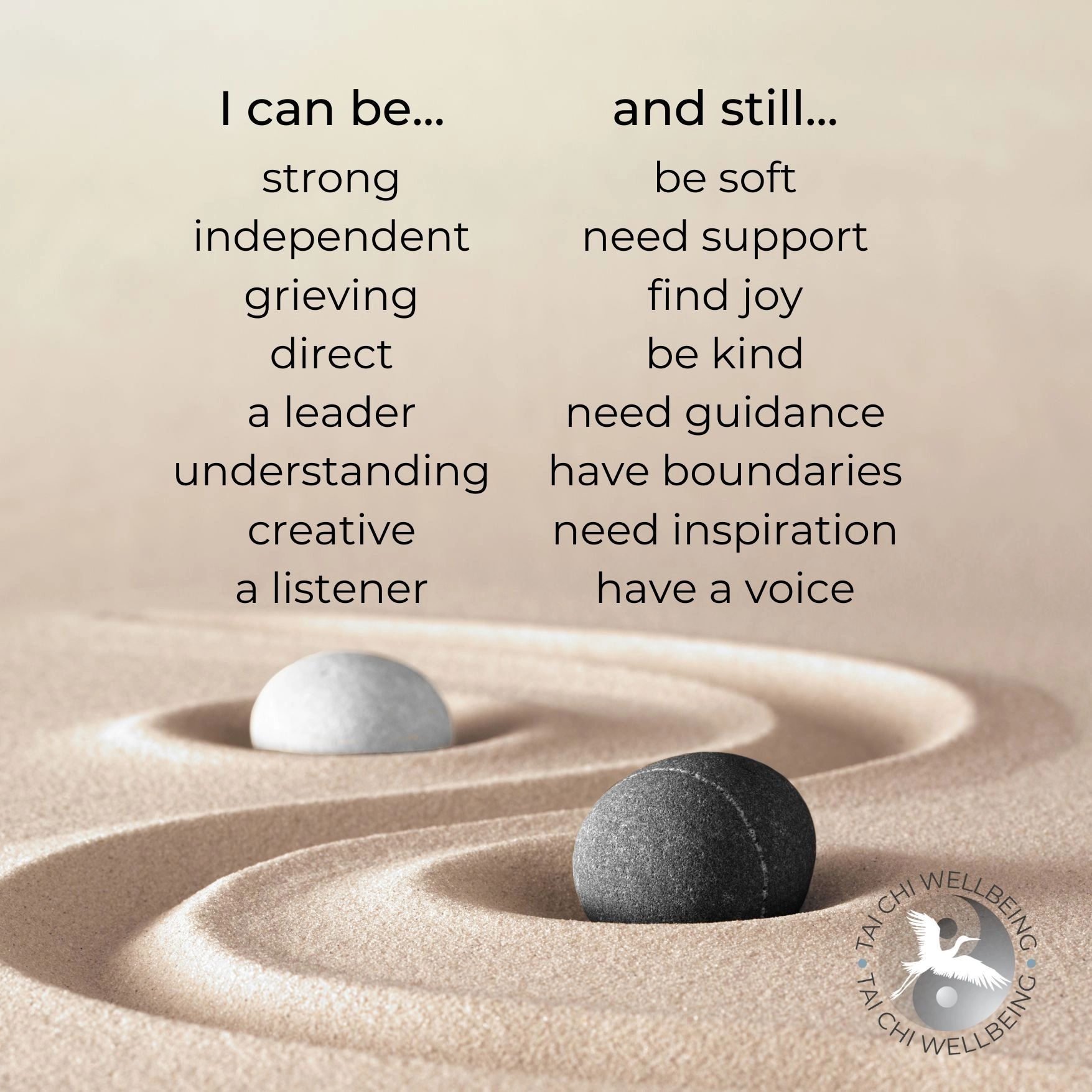 Finding the middle path...