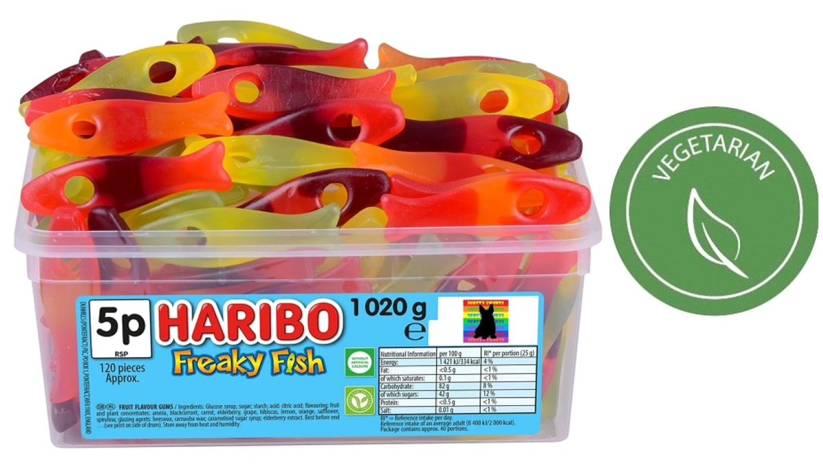 Haribo FREAKY FISH - FULL TUB