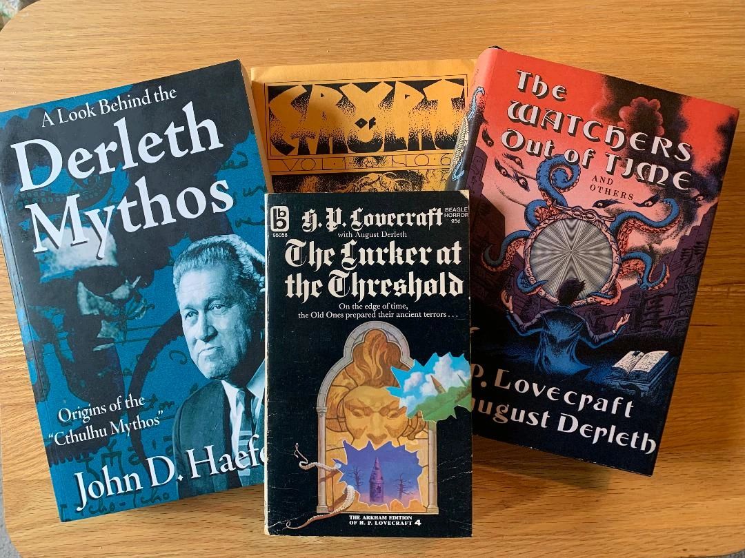 Who lurks there? HPL, Derleth and "The Lurker at the Threshold."