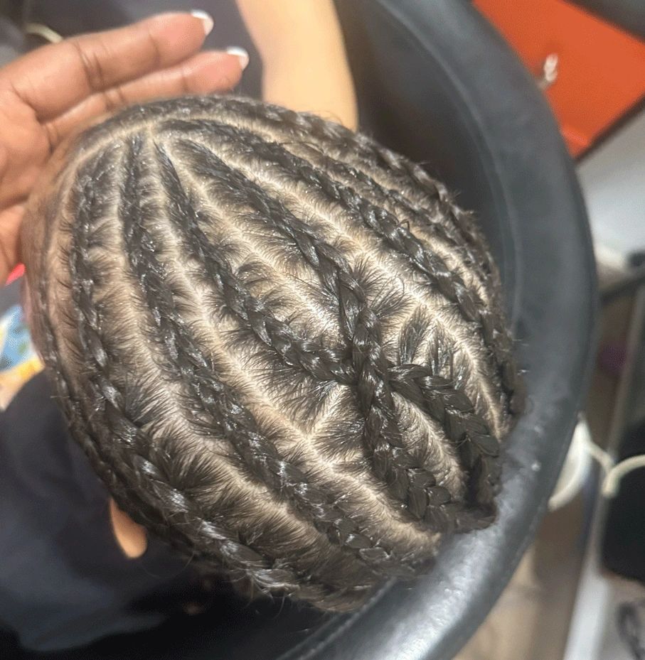 Kid’s Cornrows without extensions